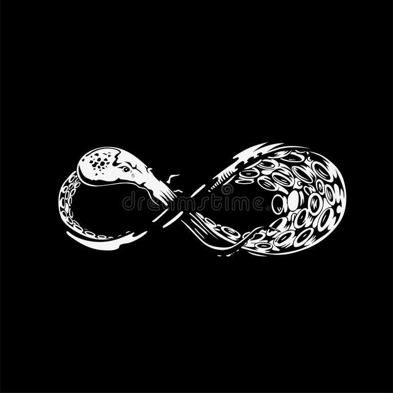 Pixel Art Design of the Infinity Logo Vector Illustration. Stock Vector ...