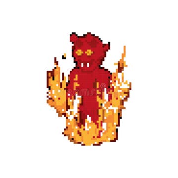 Pixel Devil Stock Illustrations – 437 Pixel Devil Stock Illustrations ...