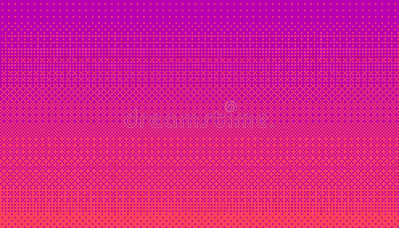 Pixel Art Dithering Background. Stock Vector - Illustration of pink ...