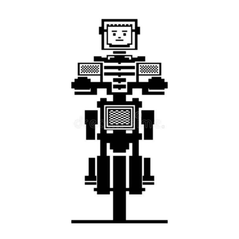 Pixel Art Driver Stock Illustrations – 182 Pixel Art Driver Stock ...