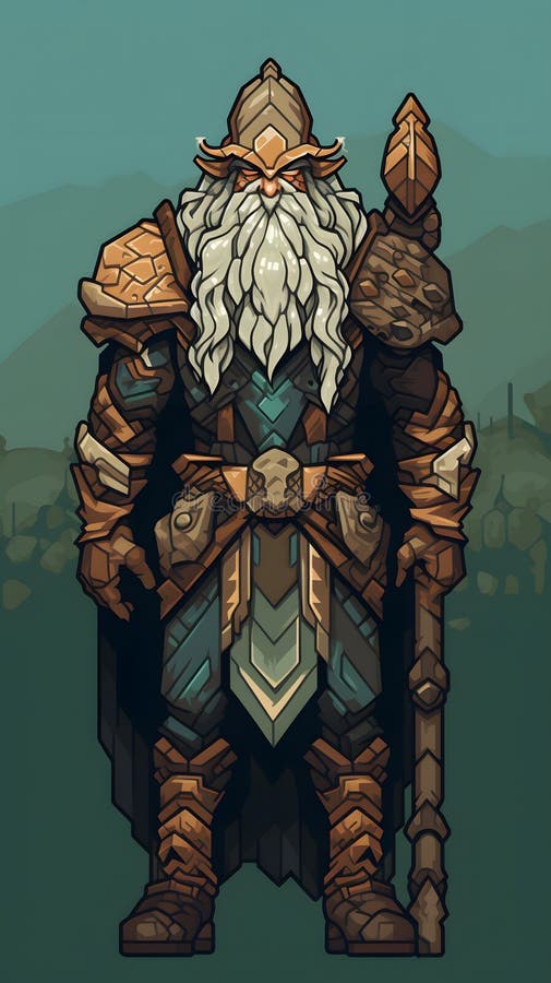 Pixel Druid Stock Illustrations – 18 Pixel Druid Stock Illustrations ...