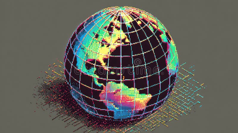 Earth 8 Bit Stock Photos - Free & Royalty-Free Stock Photos from Dreamstime