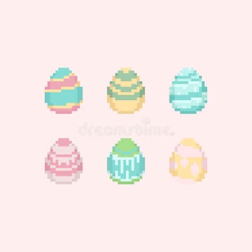 Pixel Art Easter Stock Illustrations – 560 Pixel Art Easter Stock ...