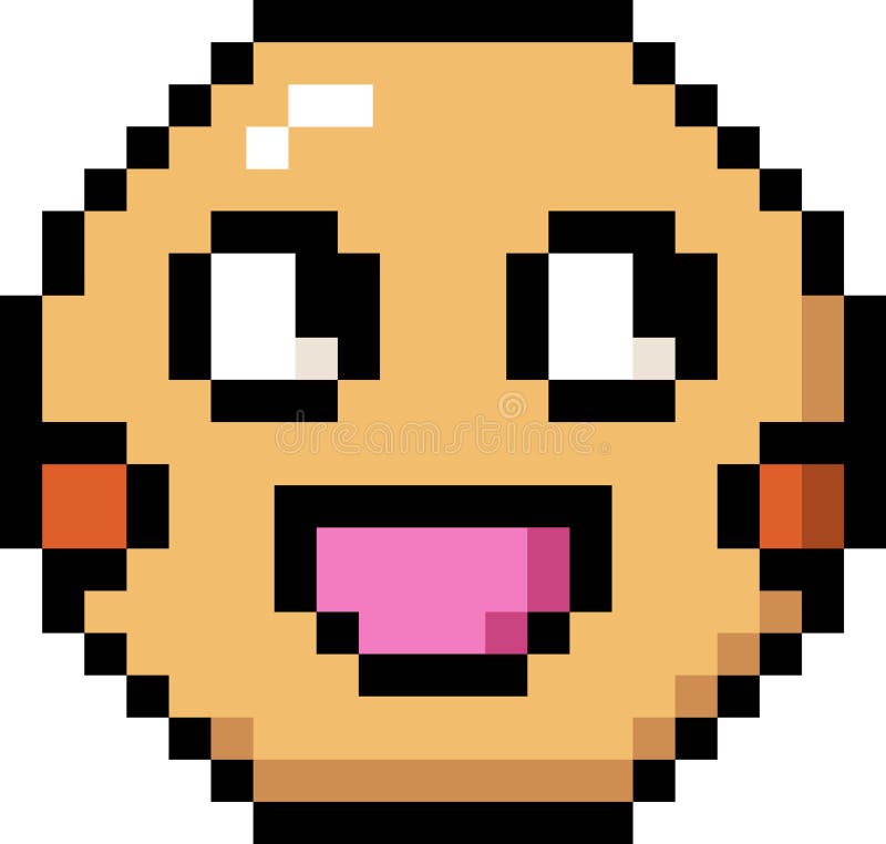 Minecraft Pixel Art Smiley Gesicht