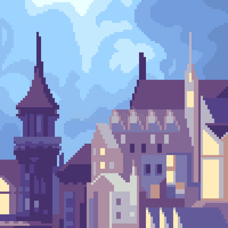 Castle Pixel Art Stock Illustrations – 349 Castle Pixel Art Stock ...
