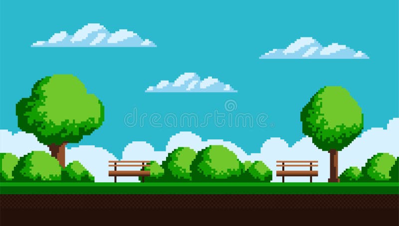 8bit Game Grass Stock Illustrations – 475 8bit Game Grass Stock ...