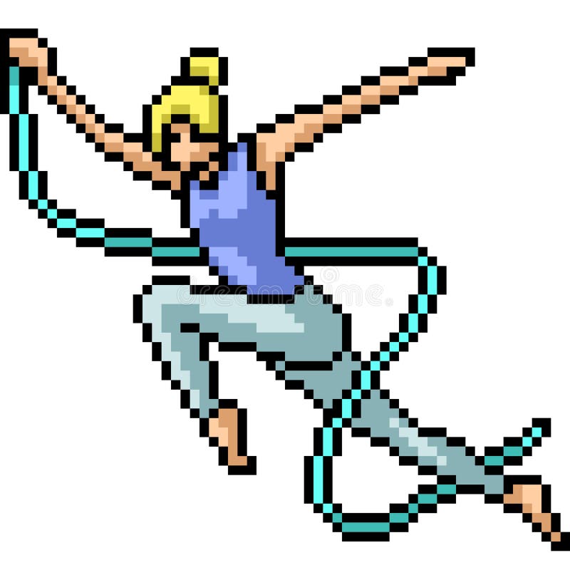 Rope Dance stock illustration. Illustration of performer - 7312204