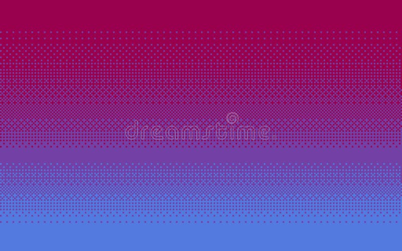 Pixel Art Dithering Background in Three Colors. Stock Vector ...