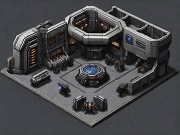 Command Center Isometric Stock Illustrations – 274 Command Center ...