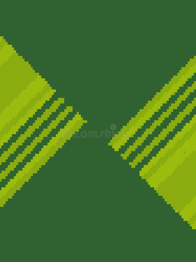 Pixel Art of Green Color Background Stock Illustration - Illustration ...