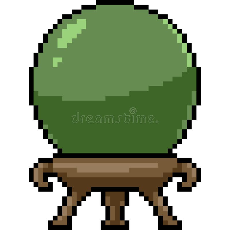 Pixel Art Green Seahorse Monster Stock Vector - Illustration of cartoon ...