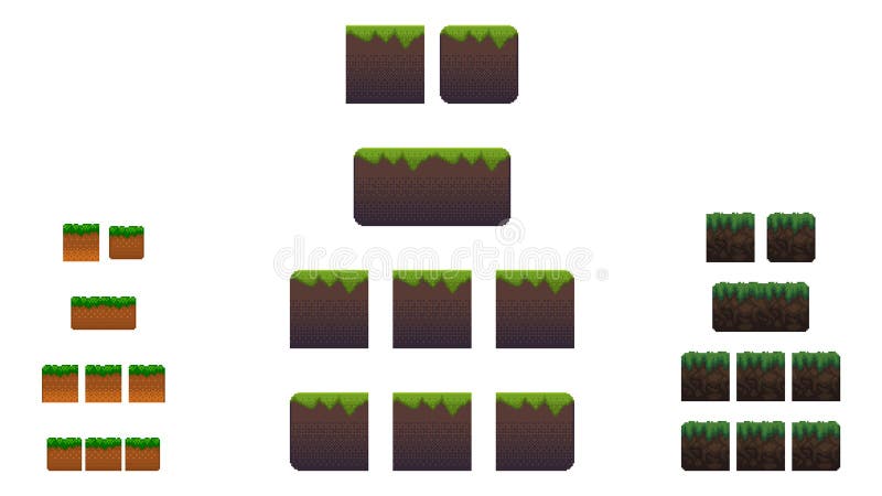 Pixel Art Ground Stock Illustrations – 2,950 Pixel Art Ground Stock ...