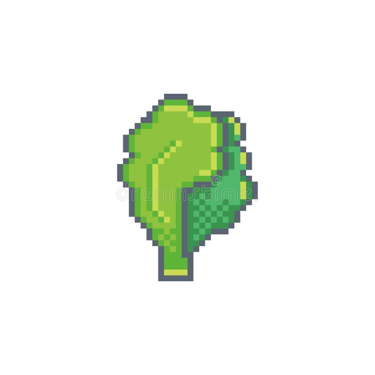 Pixel Art Lettuce Stock Illustrations – 362 Pixel Art Lettuce Stock ...
