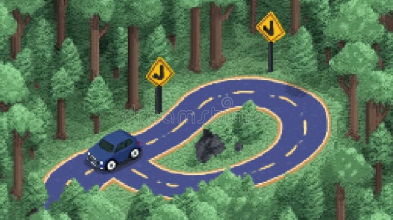 Pixel Road Stock Illustrations – 6,868 Pixel Road Stock Illustrations ...