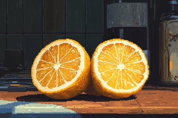 Pixel Art Illustration of of a Bunch of Lemons Stock Illustration - Illustration of minimalistic ...