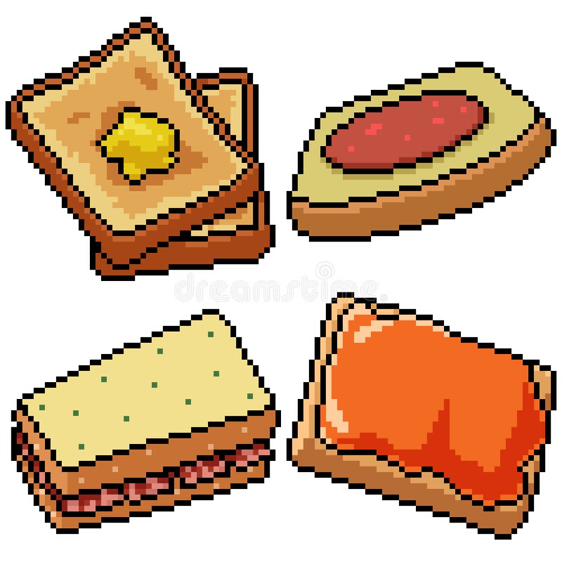 Pixel Art Breakfast Stock Illustrations – 1,065 Pixel Art Breakfast ...