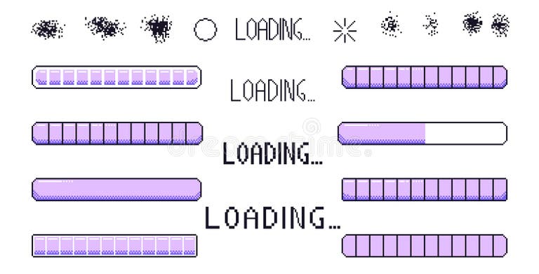 8 Bit Game Loading Stock Illustrations – 179 8 Bit Game Loading Stock ...
