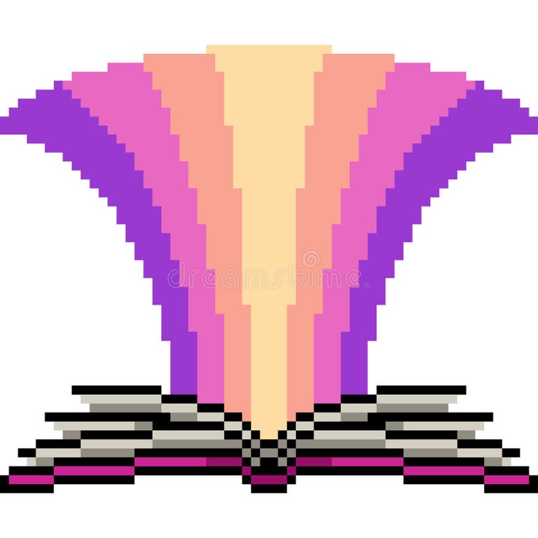 Pixel Art Book Stock Illustrations – 3,790 Pixel Art Book Stock ...