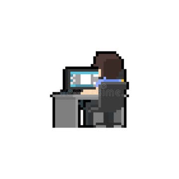Desk Pixel Art Stock Illustrations – 864 Desk Pixel Art Stock ...
