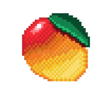 Mango Pixel Stock Illustrations – 113 Mango Pixel Stock Illustrations ...