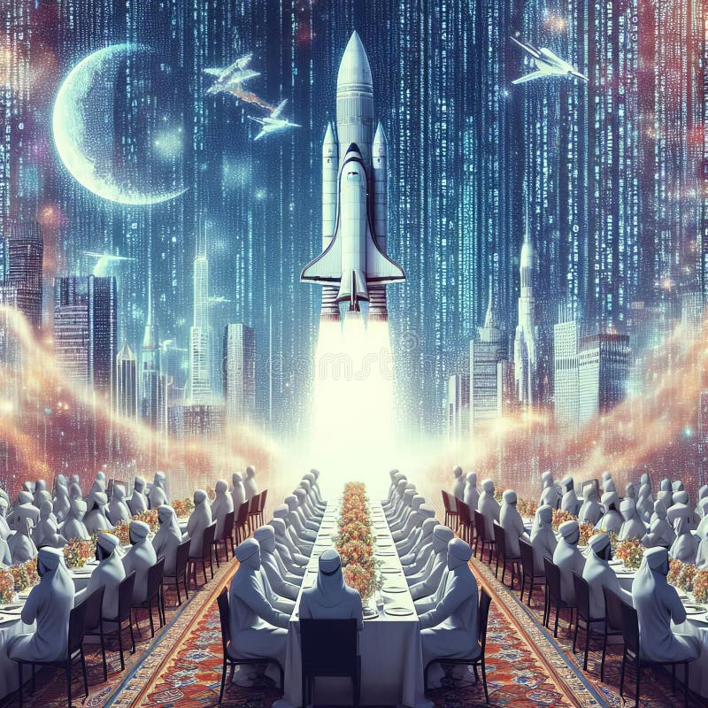 Pixel Art Matrix Code a Pixelated Scene with Embedde Stock Photo ...