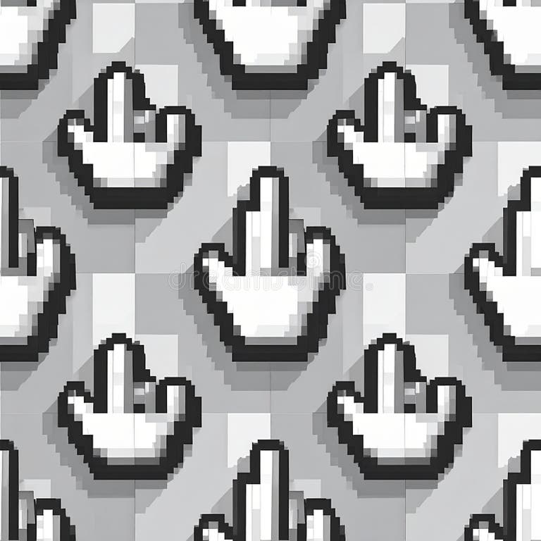 Middle Finger Cursor Stock Illustrations – 383 Middle Finger Cursor ...