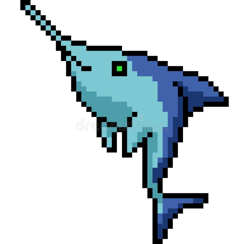 Pixel Art Icon Fish Stock Illustrations – 854 Pixel Art Icon Fish Stock ...