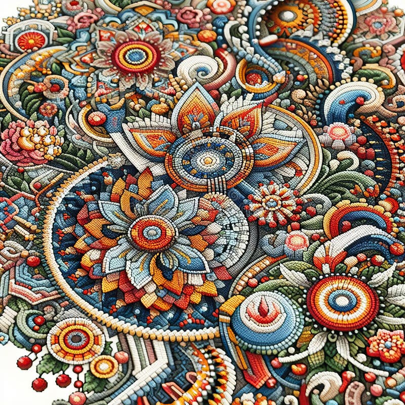 Pixel Art Patterns Pixel Art Posters Showcasing Intricate an Stock ...