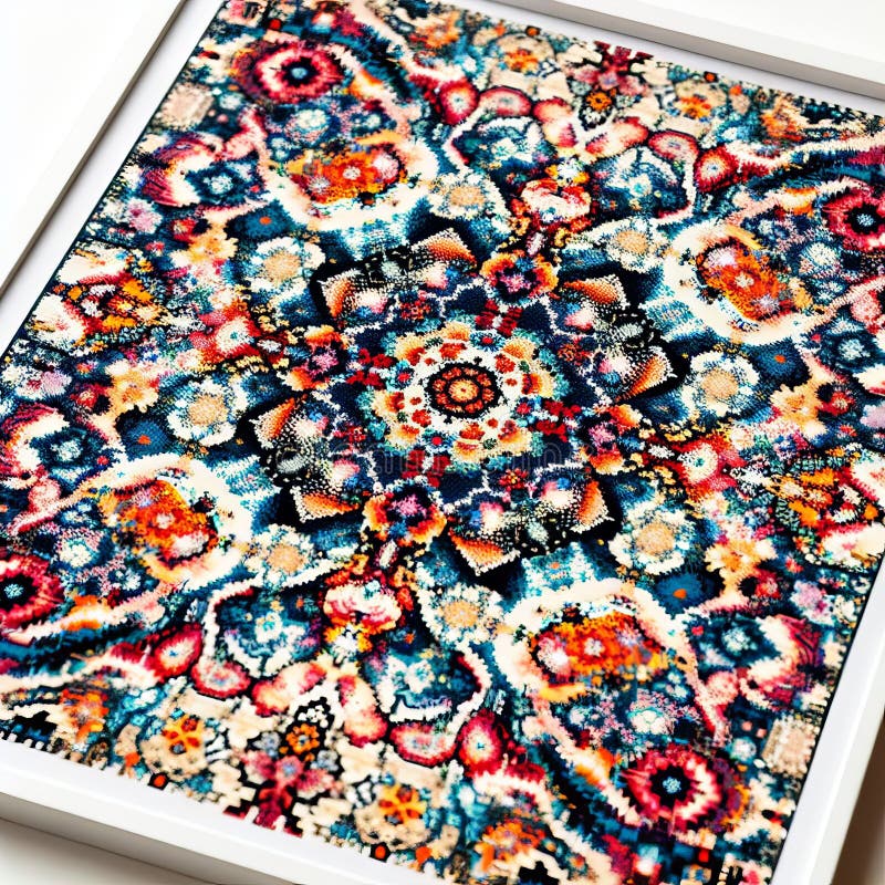 Pixel Art Patterns Pixel Art Posters Showcasing Intricate and C Stock ...