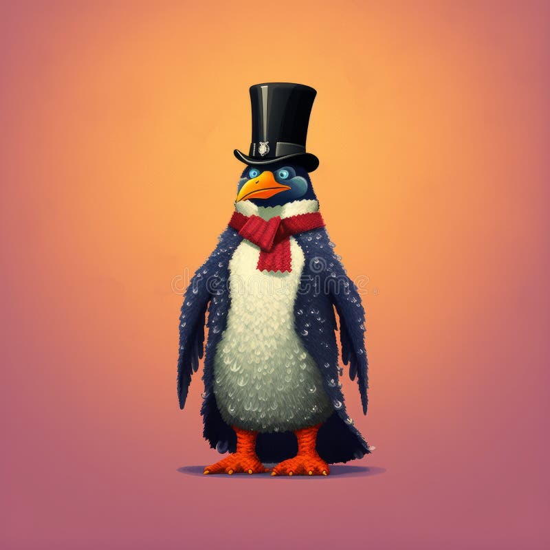 Pixel Penguin: Detailed Character Design with Minecraft-inspired Pixel ...