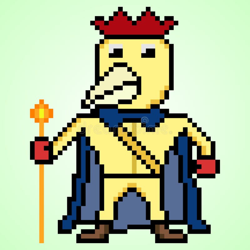Pixel Art King Stock Illustrations – 306 Pixel Art King Stock ...