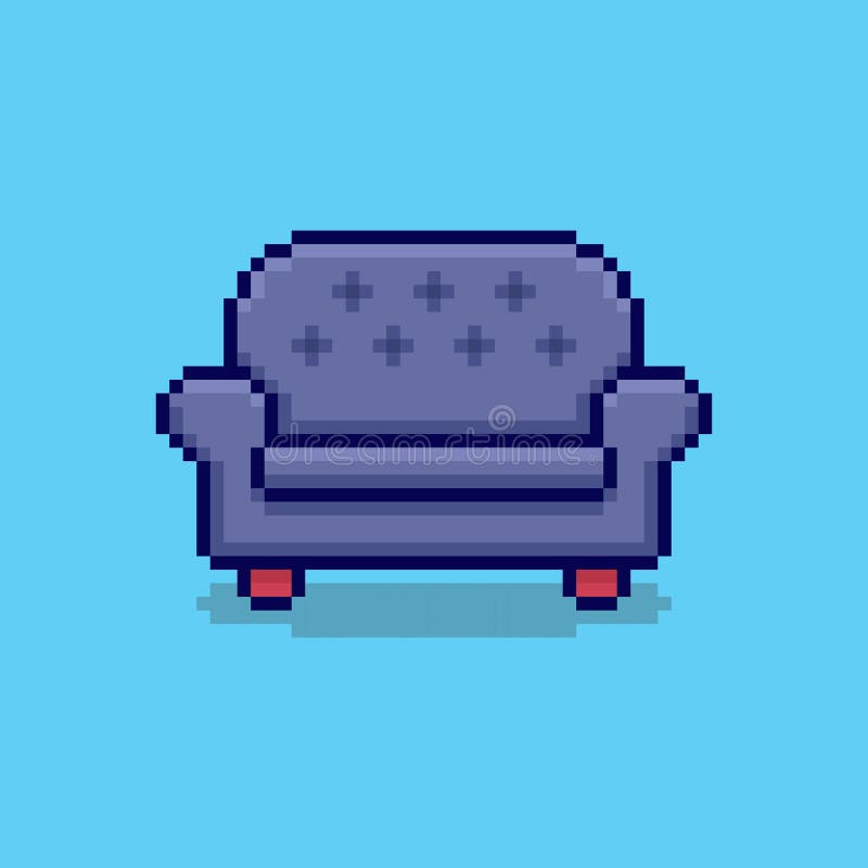 Sofa Pixel Art Stock Illustrations – 517 Sofa Pixel Art Stock ...