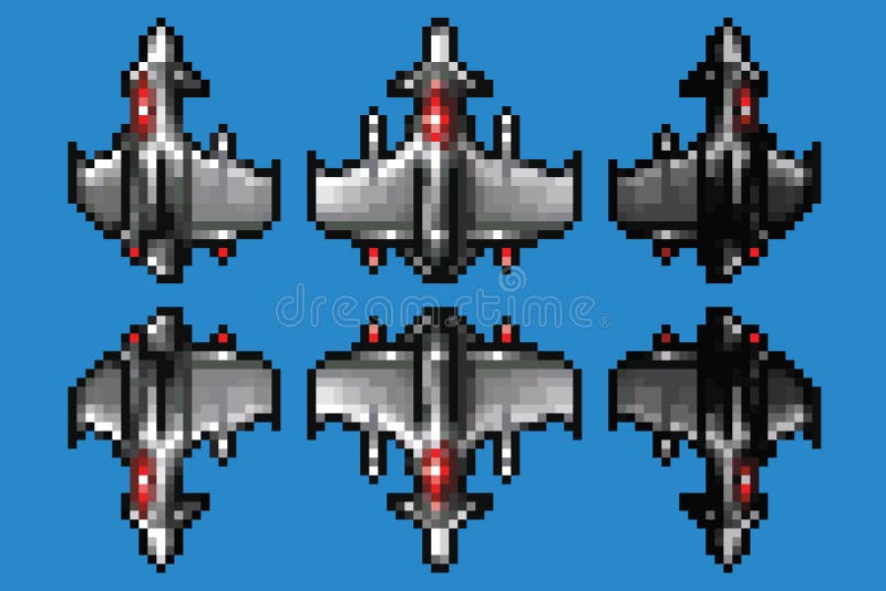 Pixel Art Explosion. Game Icons Set. Comic Boom Flame Effects for ...