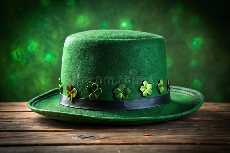 Pixel Art St. Patrickâ€™s Day Hat Stock Illustration - Illustration of ...
