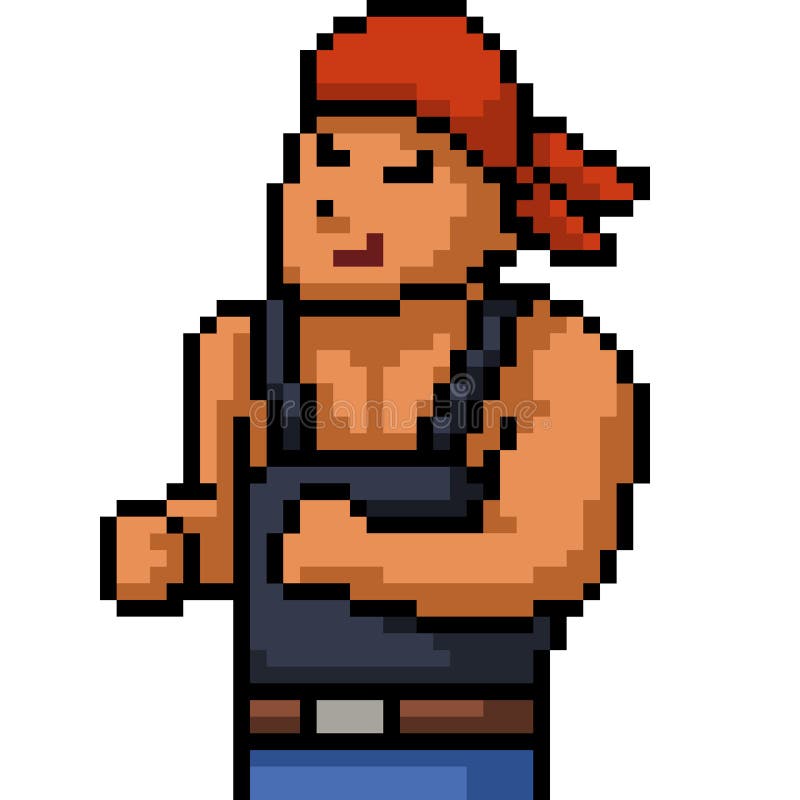 Pixel Muscle Stock Illustrations – 440 Pixel Muscle Stock Illustrations ...
