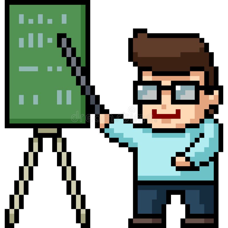 Pixel Teacher Stock Illustrations – 923 Pixel Teacher Stock ...