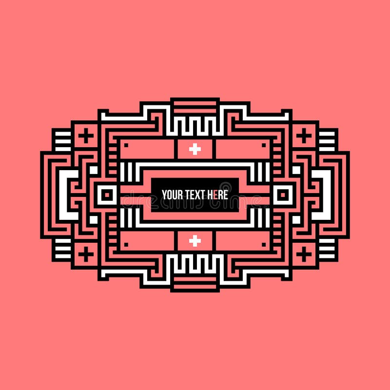 Pixel art text header stock vector. Illustration of maze - 88698681