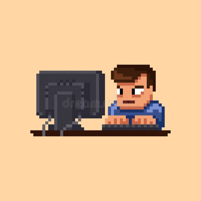 Pixel Sitting Stock Illustrations – 810 Pixel Sitting Stock ...