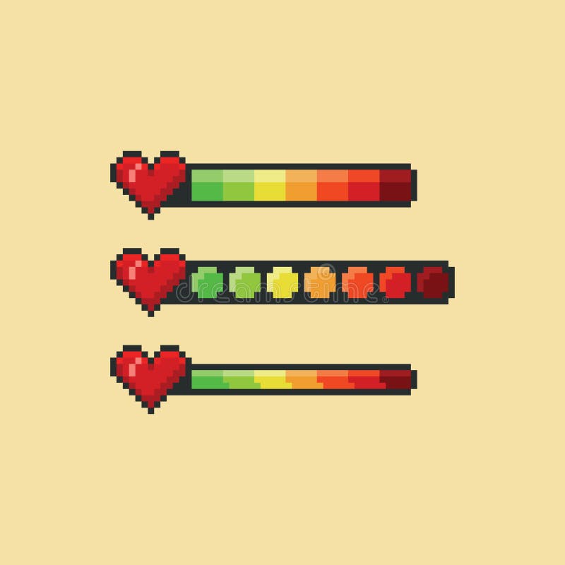 Loading Progress Bar Pixel Art Cartoon Retro Game Style Stock Vector ... Loading Progress Bar Pixel Art Cartoon Retro Game Style Stock Vector ...