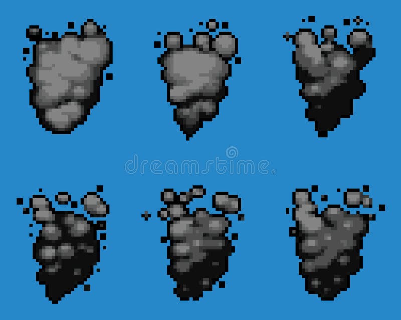 Pixel Art Smoke Stock Illustrations – 629 Pixel Art Smoke Stock ...