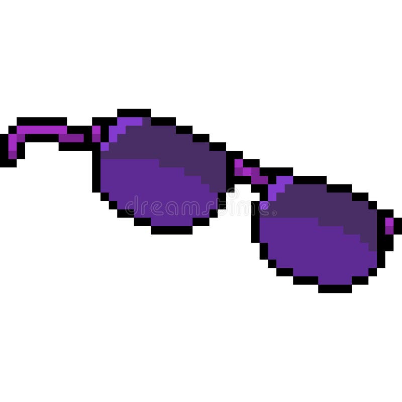 Pixel Art Sunglasses Stock Illustrations – 627 Pixel Art Sunglasses ...