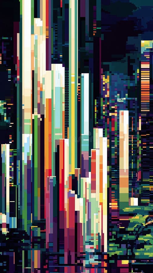 Pixel Art Visualization of Loan Repayment Schedules Using Stacked Bar ...