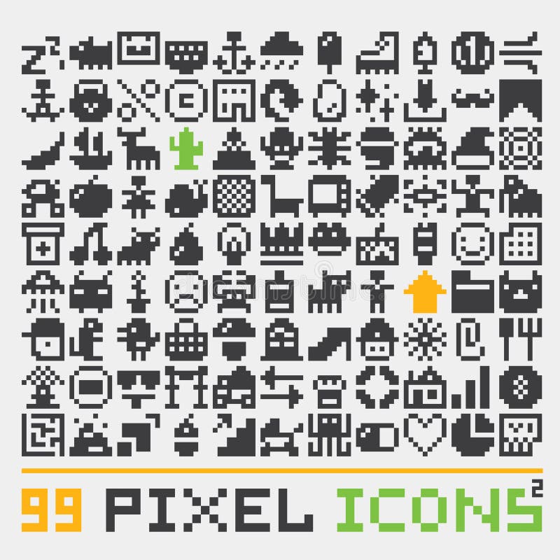 Internet Pixel Icons Stock Illustrations – 8,832 Internet Pixel Icons ...