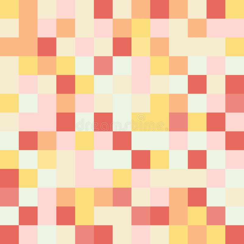 Pixel Background in 8-bit Style, Digital Seamless Pattern, Vector Stock ...