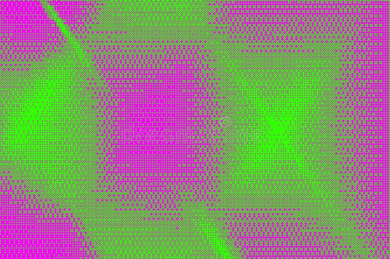 Pixel Background with Bitmap Pattern. Retro Game Dotted Gradient Effect. Vector Dither Gradation ...