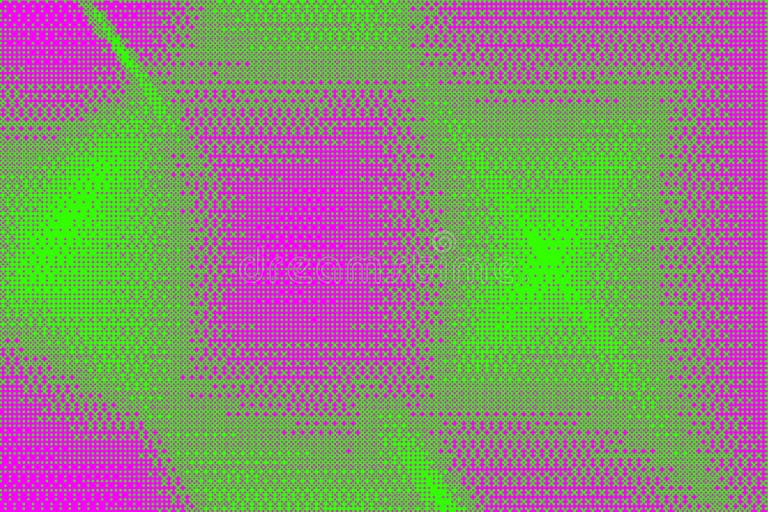 Pixel Background with Bitmap Pattern. Retro Game Dotted Gradient Effect. Vector Dither Gradation ...
