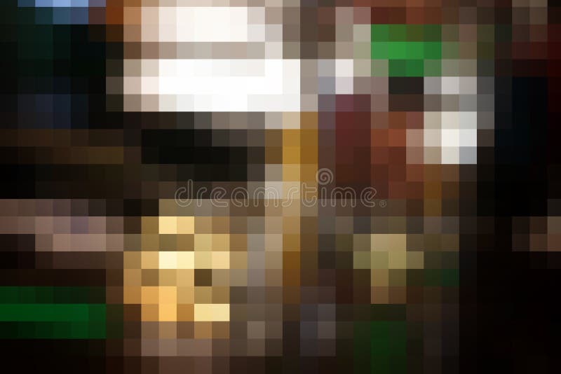 Pixel Background. Pixelate Effect Stock Illustration - Illustration of ...