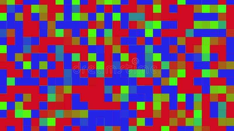 Pixel background RGB color stock video. Video of vibrant - 240888865