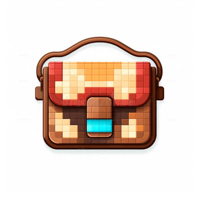 Pixelated Bag Stock Illustrations – 305 Pixelated Bag Stock ...