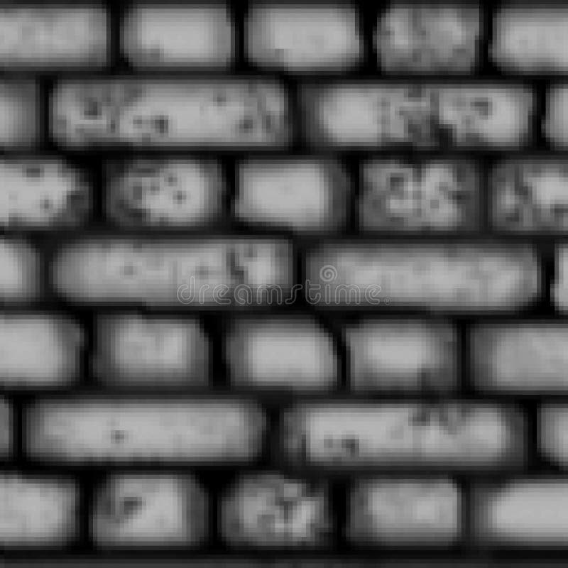 Pixel 8 Bit Drawn Colored Brick Tile Square Pattern Stock Illustration ...